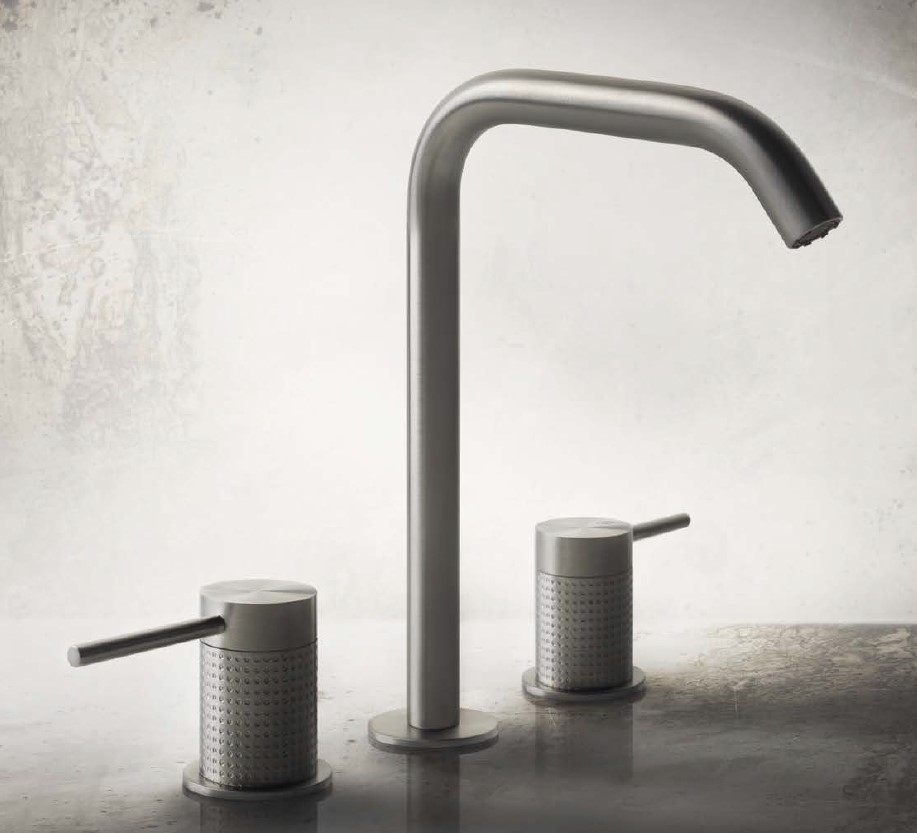 Miscelatore Lavabo alto Gessi 316 Cesello bocca lunga 54406 - kallea.it